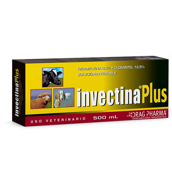 INVECTINA PLUS 500 ML INYECTABLE ANTIPARASITARIO – Alimentos y Farmacia ...