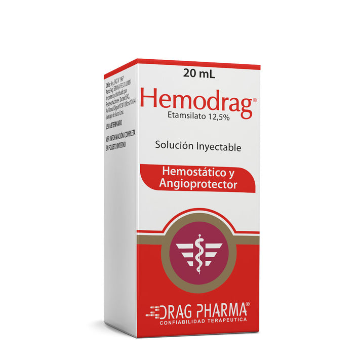 Hemodrag® Hemostático y Angioprotector inyectable 20 ml – Alimentos y ...